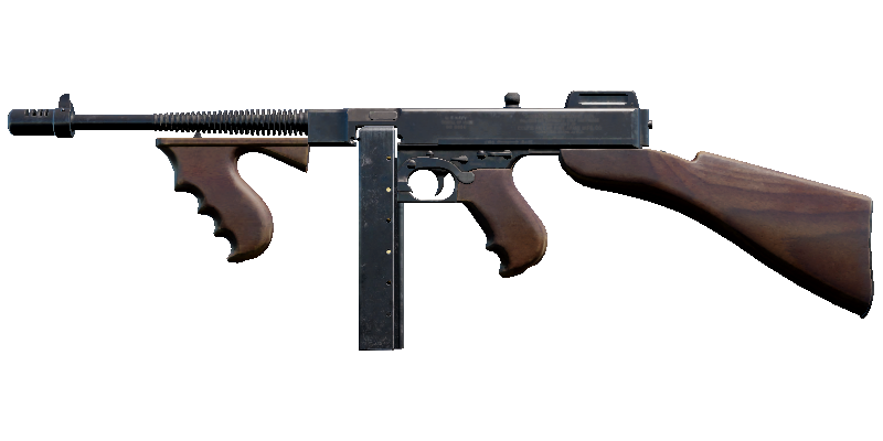 太平洋-同盟国-汤普森 M1928 陆战队型 - 从军WIKI_BWIKI_哔哩哔哩