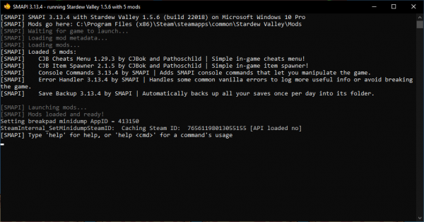 模组:制作指南/APIs/Console | 星露谷物语中文维基