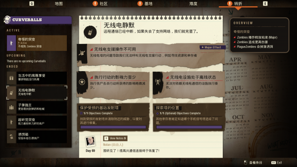 转折：无线电静默 - 腐烂国度2WIKI_BWIKI_哔哩哔哩