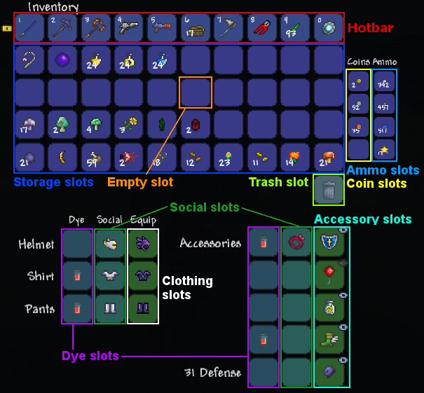 文件:Main inventory slots.png - Terraria Wiki