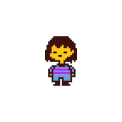 Frisk - UndertaleWIKI_BWIKI_哔哩哔哩