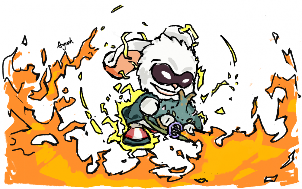 手持凯布利斯头颅的兔耳游侠-Ayrah - 英勇之地WIKI_BWIKI_哔哩哔哩